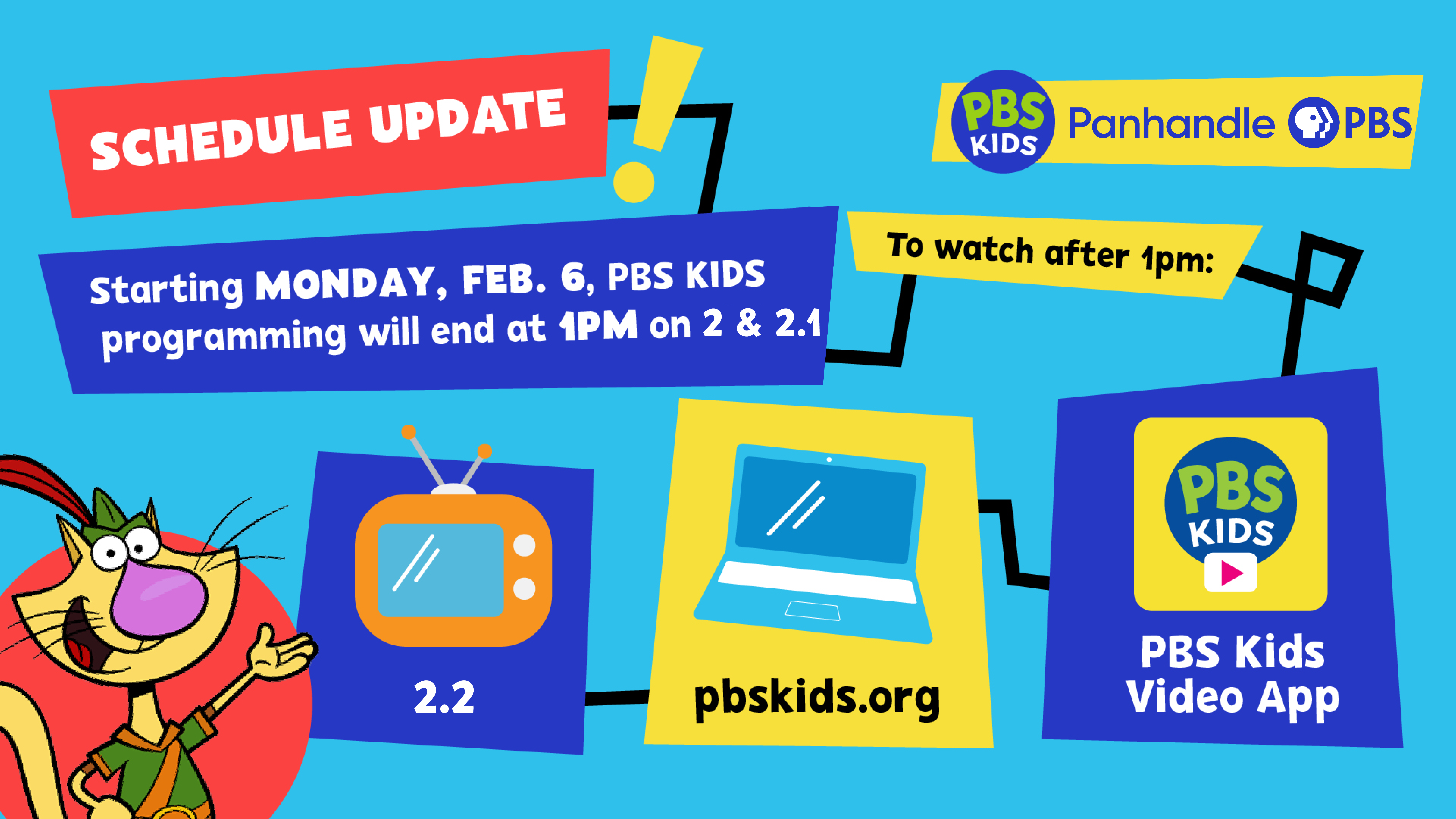 Weekday programming lineup to change in February